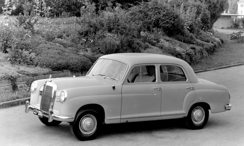 Mercedes "Ponton": a bridge to the future (1953 - 1962) - MercedesBlog