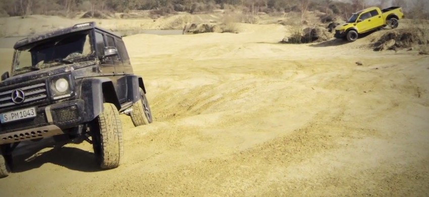 Raptor vs Predator: the American pickup truck vs the German G500 4x4² ...