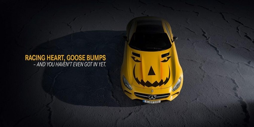 Happy Halloween! Mercedes-Benz cars turn into zombies for today ...