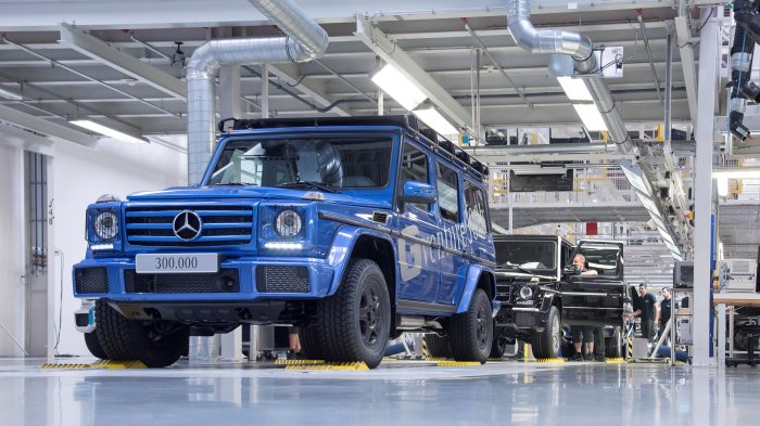 Production record: the 300,000th G-Class has been built in Graz ...