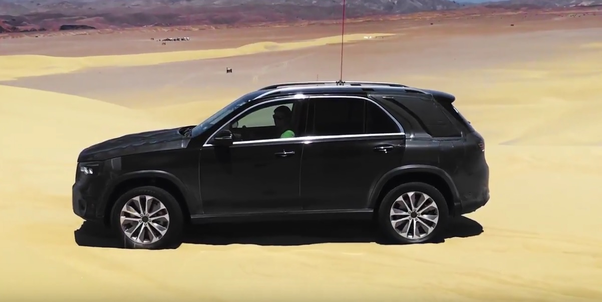 Mercedes-Benz GLE450 shows off - This is how the suspension works