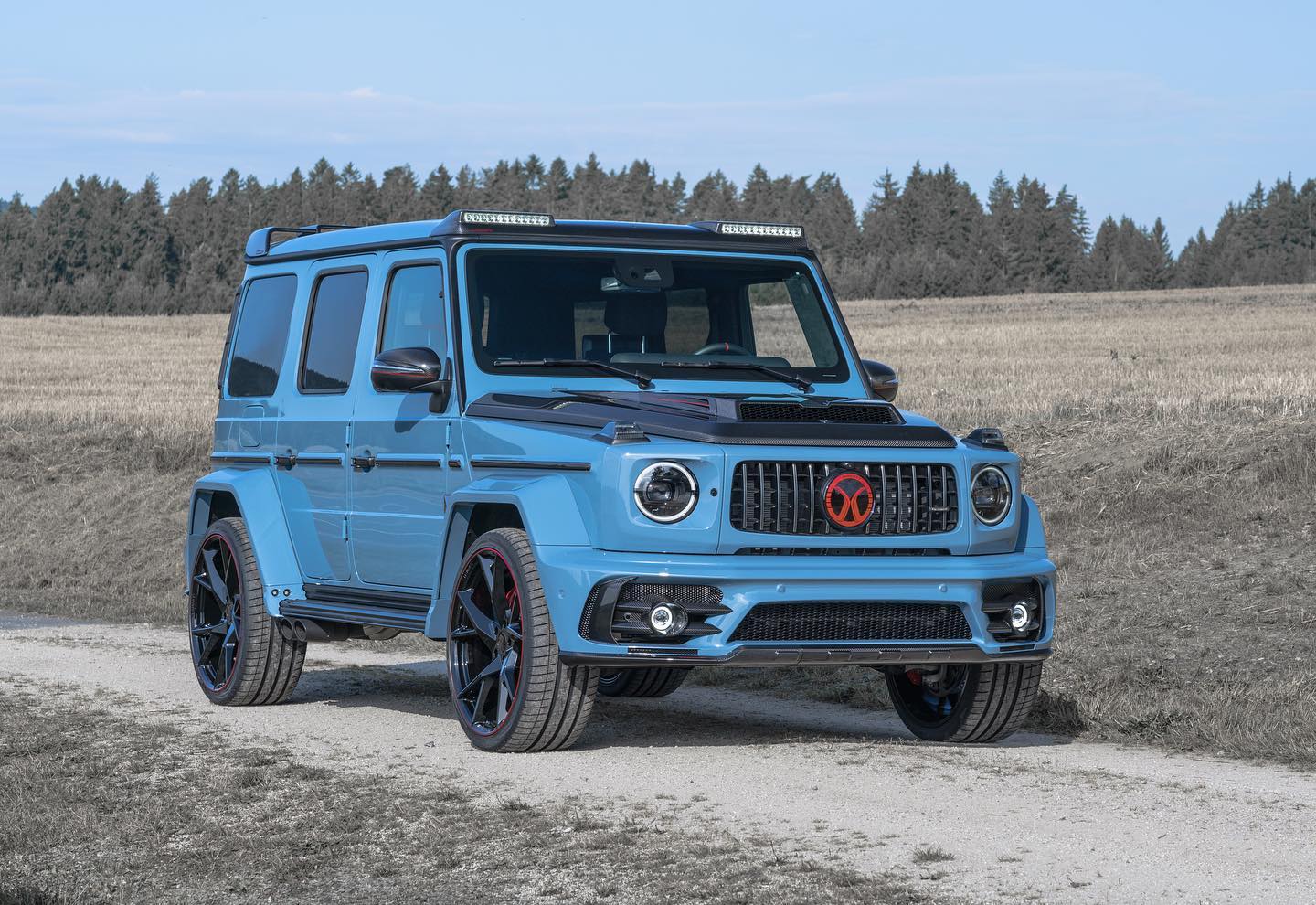 Mercedes-AMG G 63 Goes "Blue (Da Ba Dee)" in Mansory Top Notcher