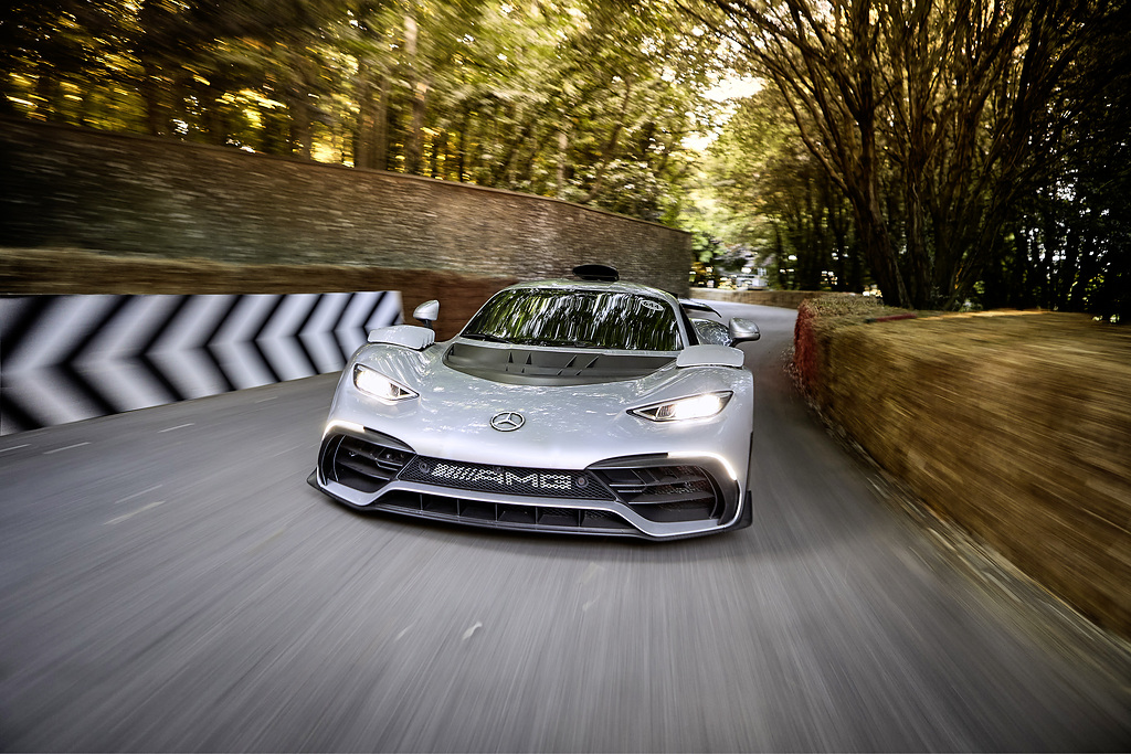 Mercedes-AMG ONE Makes Dynamic Debut at Goodwood
