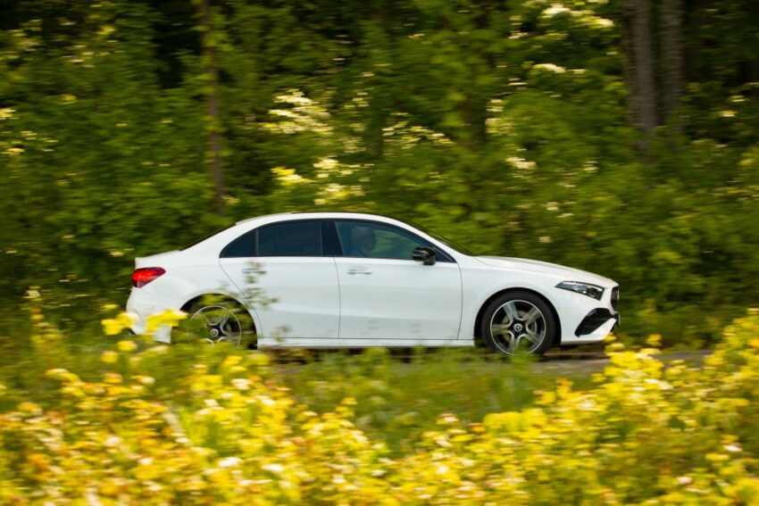 Review Mercedes A 200 sedan facelift: swan song
