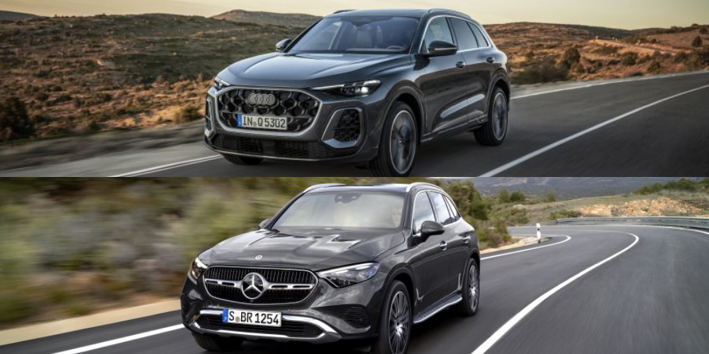 New Audi Q5 vs Mercedes GLC: Audi is much cheaper