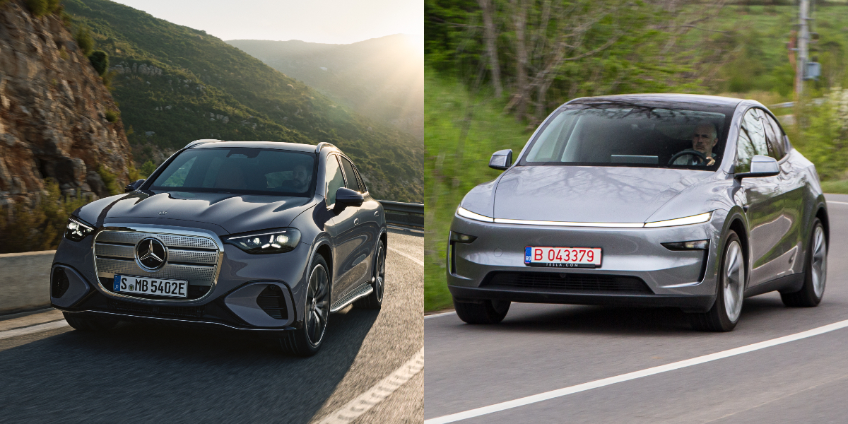 Mercedes GLC 400 4Matic vs Tesla Model Y AWD Long Range