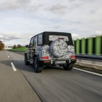 the First Photos of the Mercedes G-Class Cabrio
